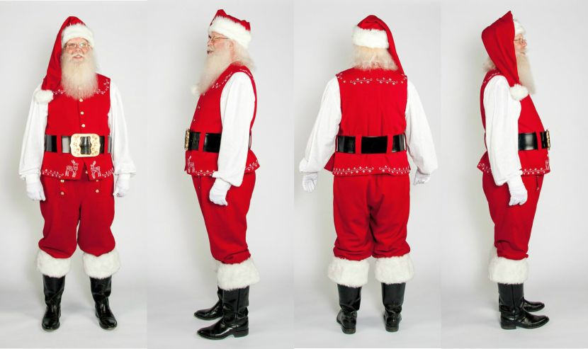 Waistcoat - The Atlanta Santa - Just one Part of Santa's Wardrobe